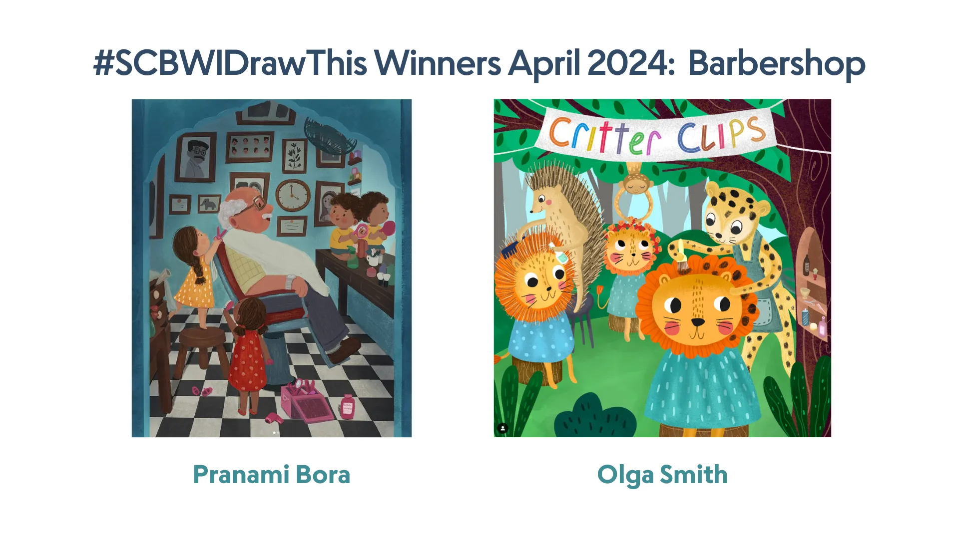 SCBWI DrawThis! April Winners & May 2024 Prompt: PRINCE – SCBWI