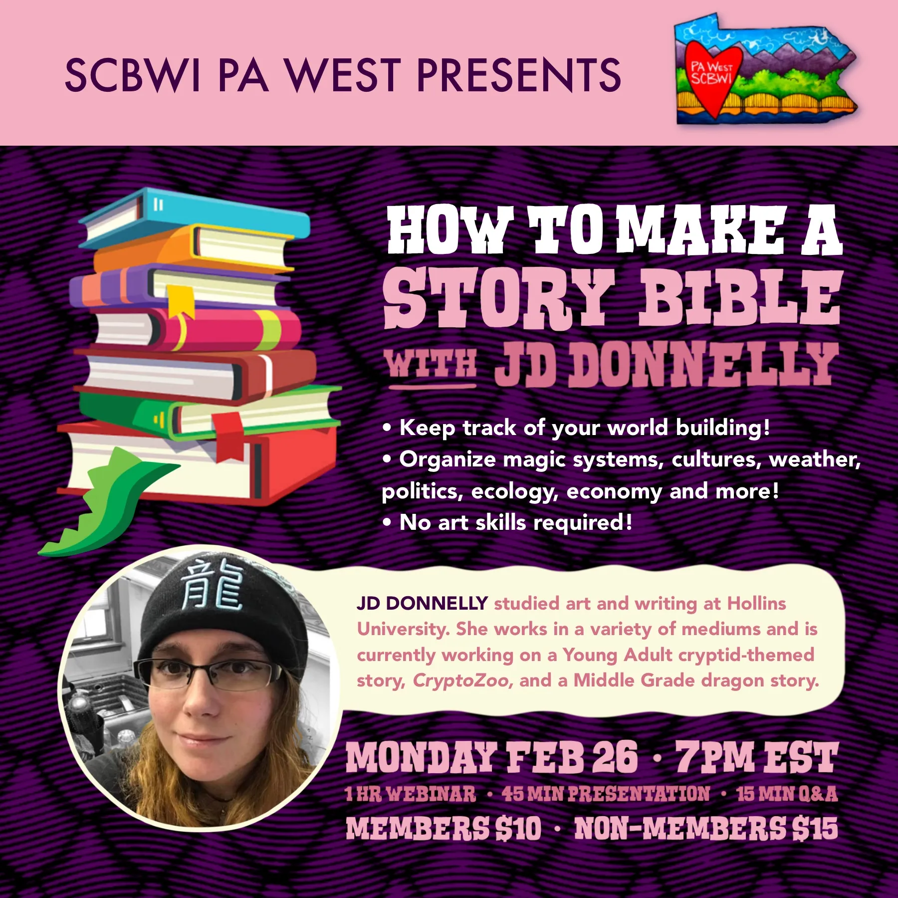"How to Make a Story Bible" with JD Donnelly – SCBWI